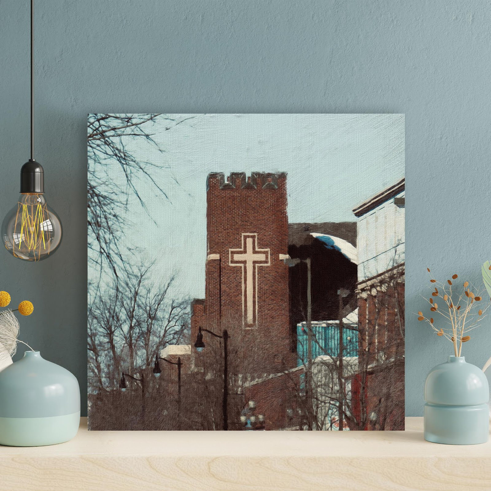 Latitude Run® Brown Concrete Building Near Bare Trees During Daytime ...