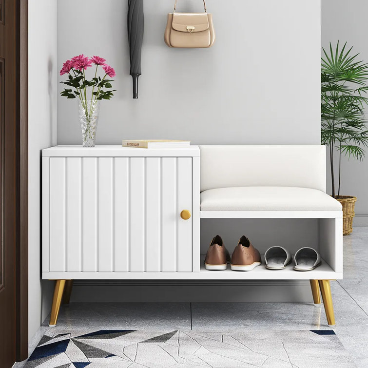 Glaspie Cabinet Storage Bench