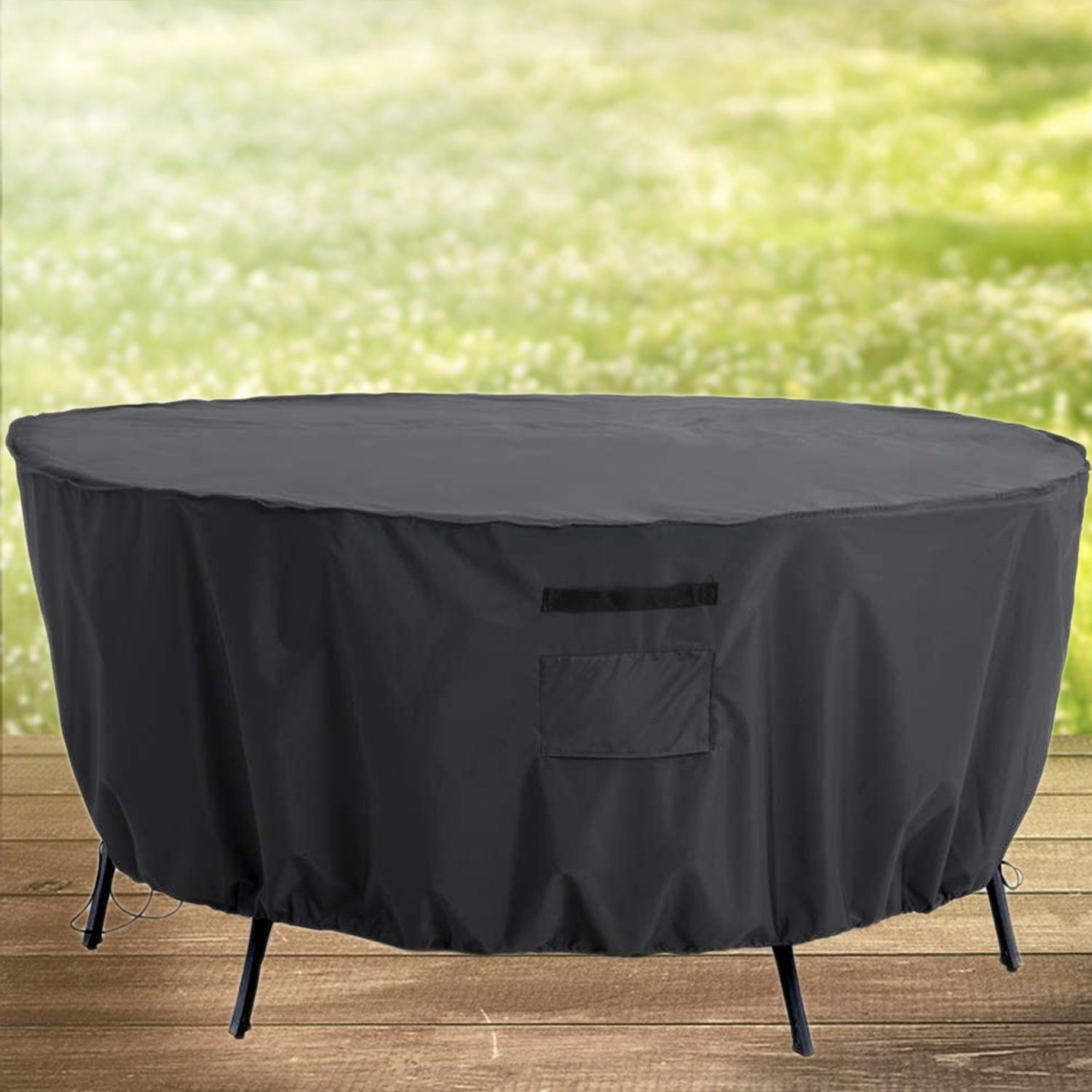 Rebrilliant Anti-Fading Water Resistant Outdoor Table Cover | Wayfair