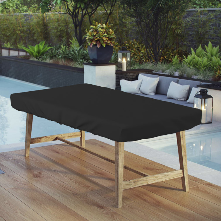 Arlmont & Co. Heavy-Duty Multipurpose Rectangle Patio Table Top Cover ...