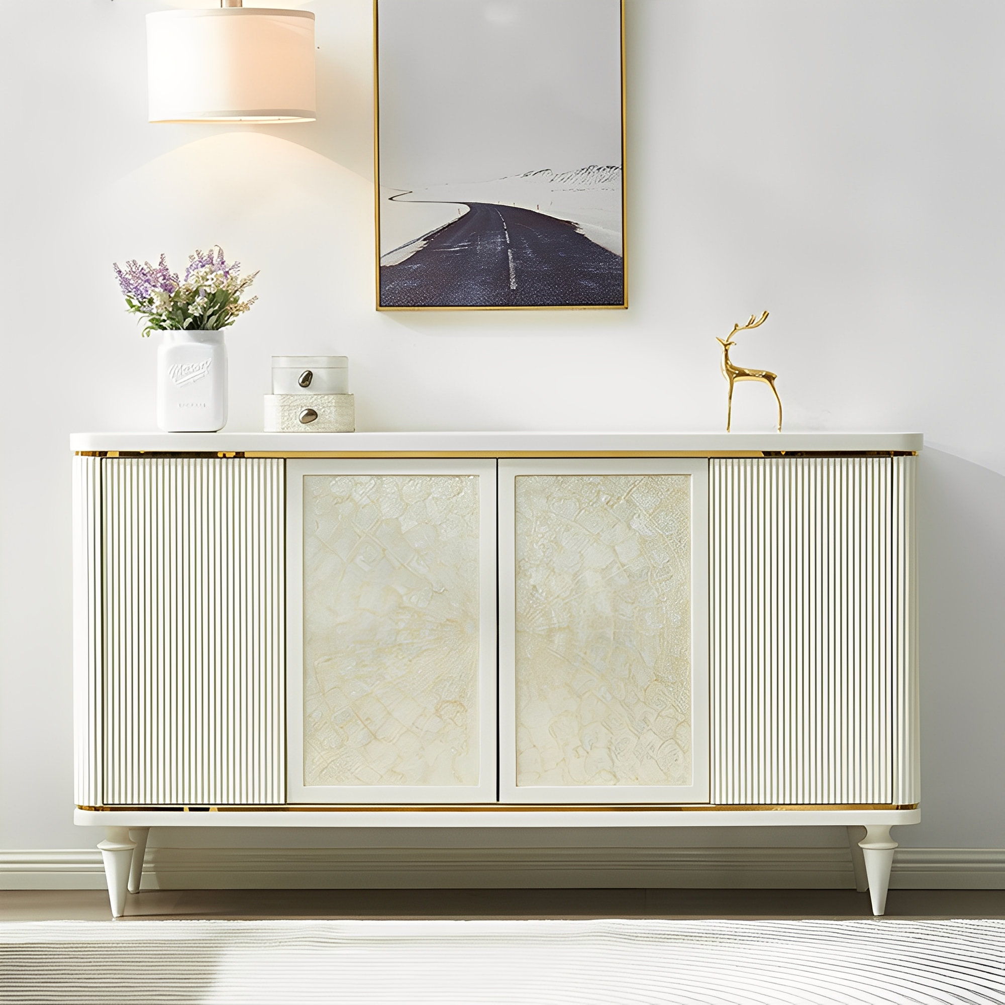 Everly Quinn Simple Exquisite Retro Style Sideboard | Wayfair