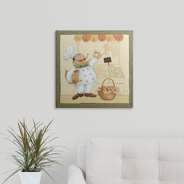 Great Big Canvas 'Chef's Market I' Daphne Brissonnet Graphic Art Print ...