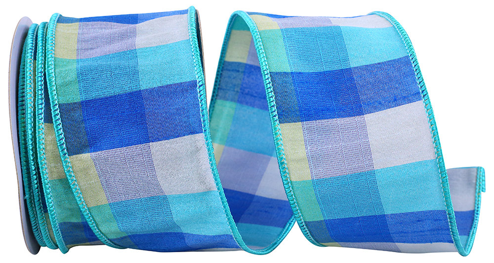 The Holiday Aisle® Box Net Jute Nestle Wired Ribbon | Wayfair