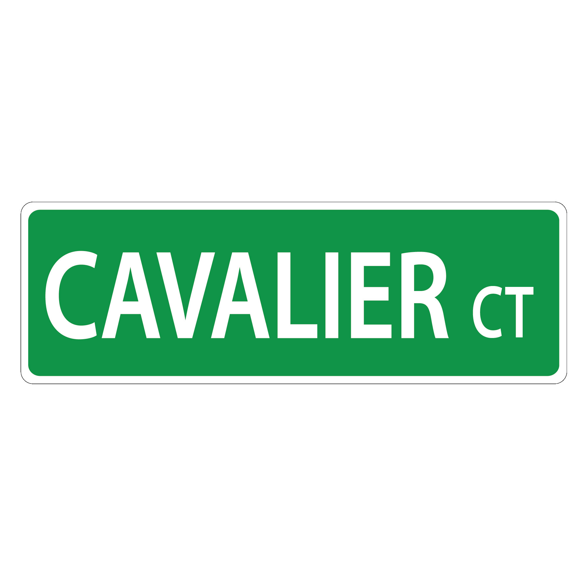 Imagine This Company Cavalier Hanging Street Sign | Wayfair