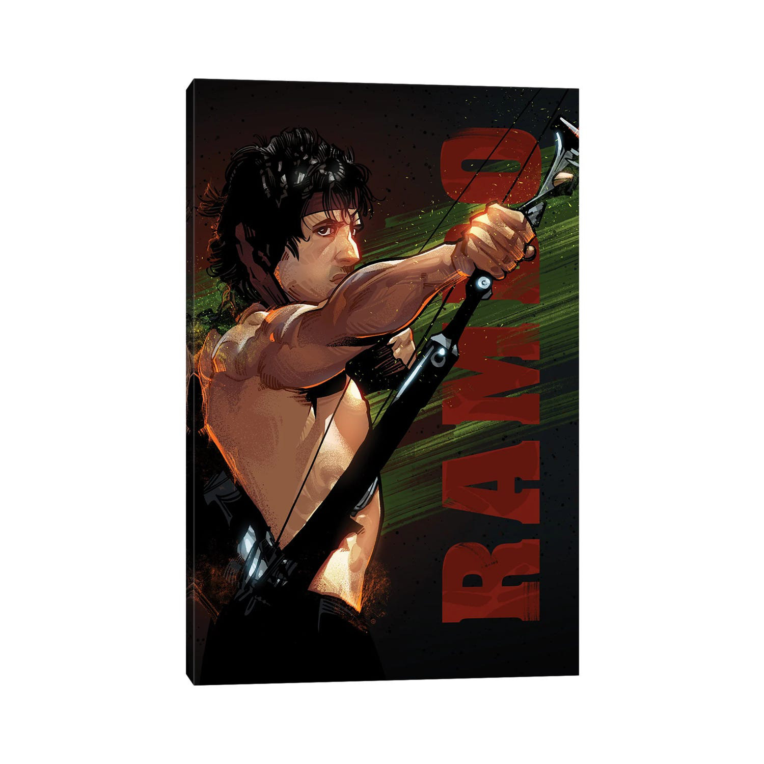 East Urban Home Rambo by Nikita Abakumov - Gallery-Wrapped Canvas ...