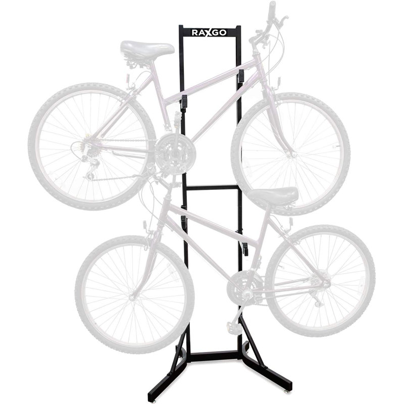 RaxGo Steel Free-standing Adjustable Bike Rack & Reviews | Wayfair