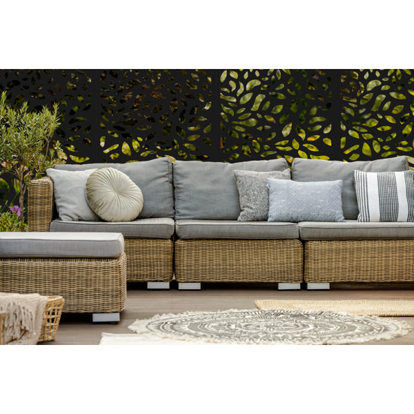 DESIGN-VU Evergreen Decorative Privacy Panel & Reviews | Wayfair