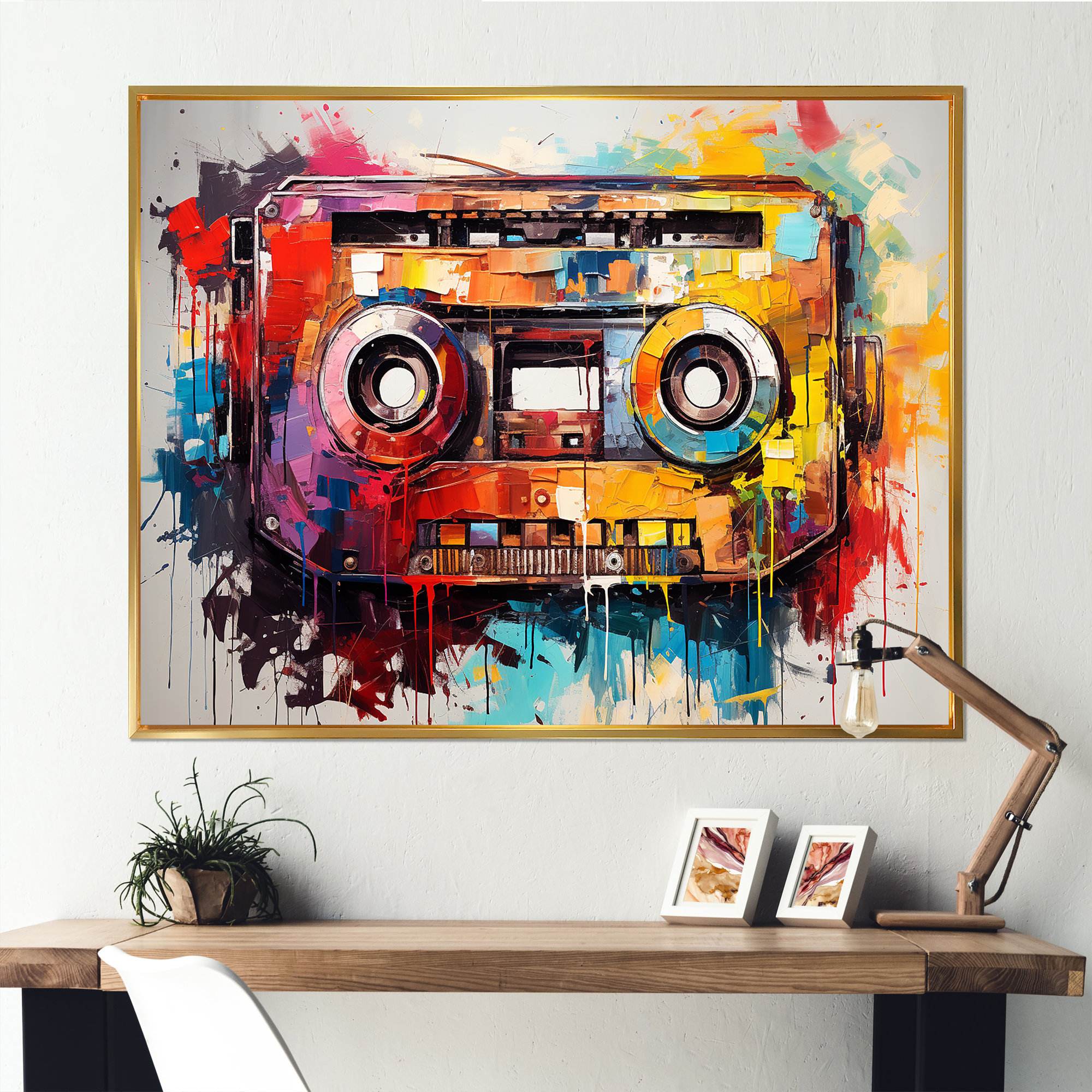 17 Stories Jazz Age Groove Cassette Tape - Cassette Tapes Wall Art ...