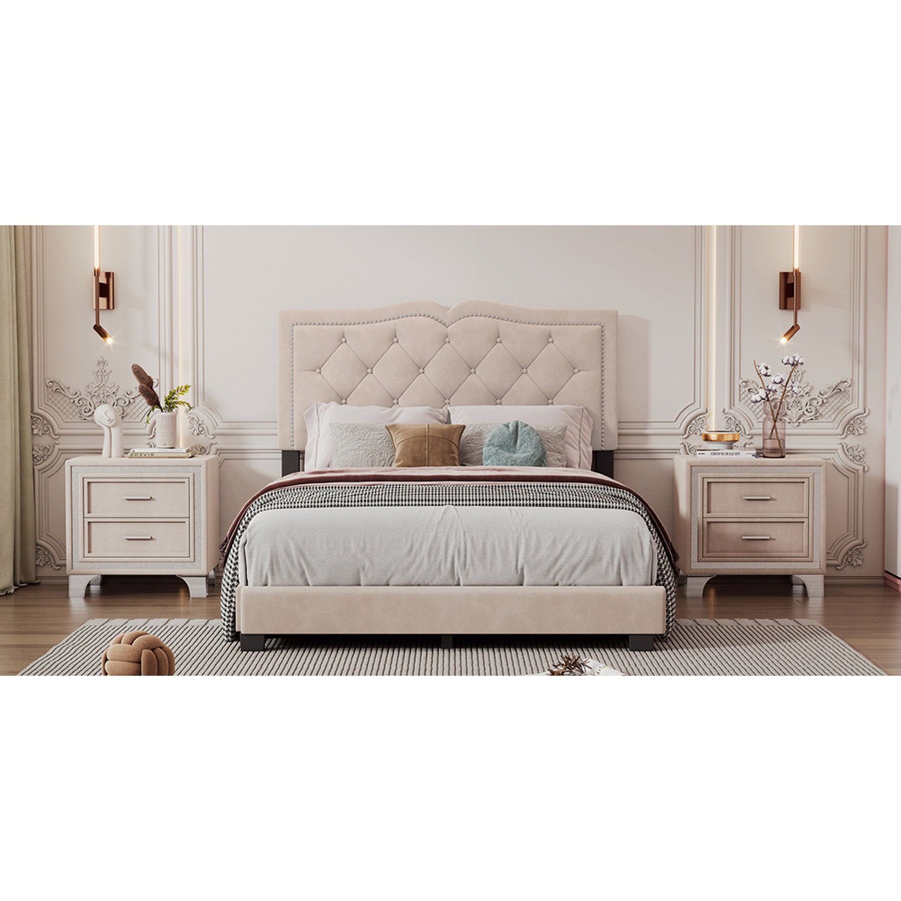 Mercer41 Urban Simplicity Bed | Wayfair