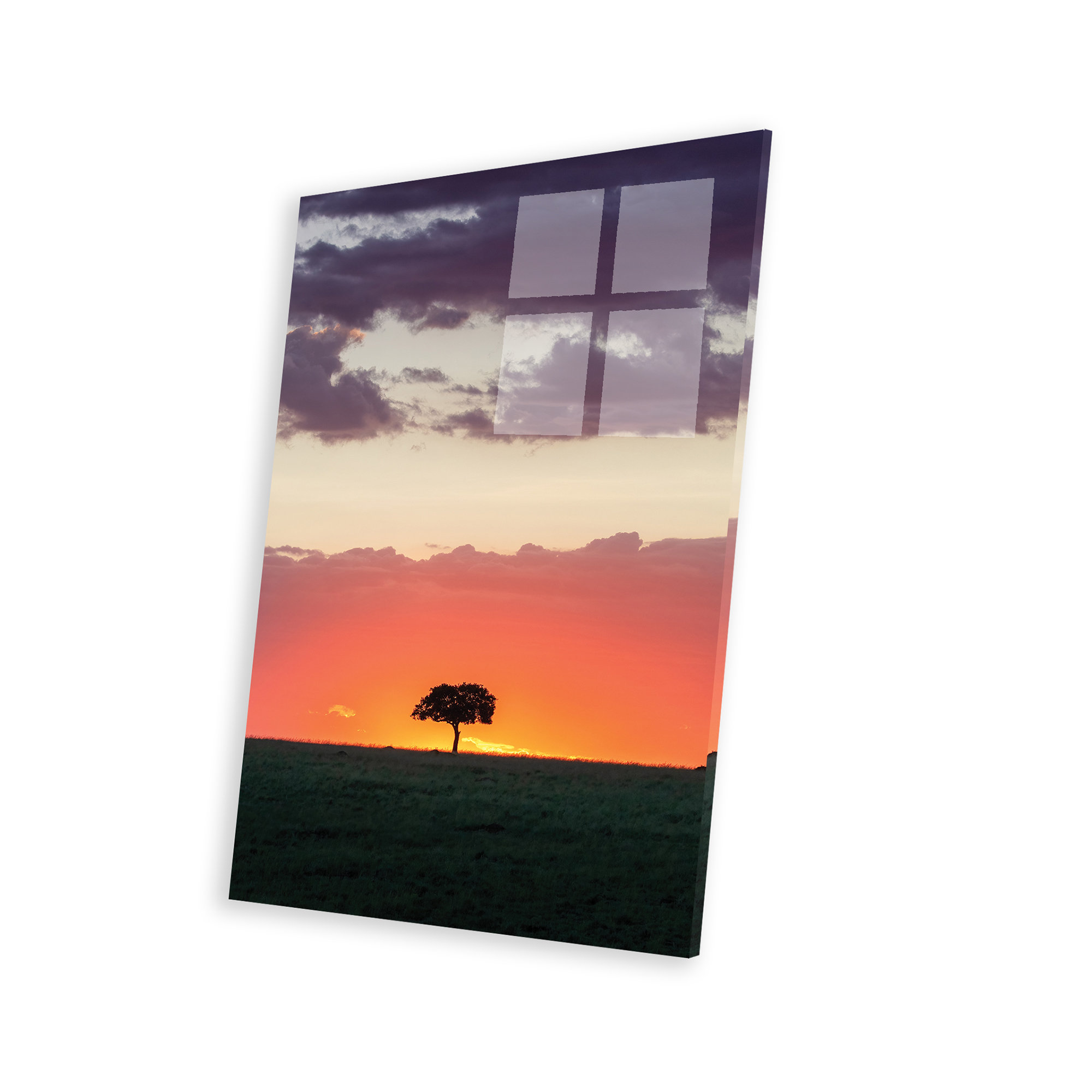 Latitude Run® Acacia Tree At Sunset Masai Mara Print On Acrylic Glass ...