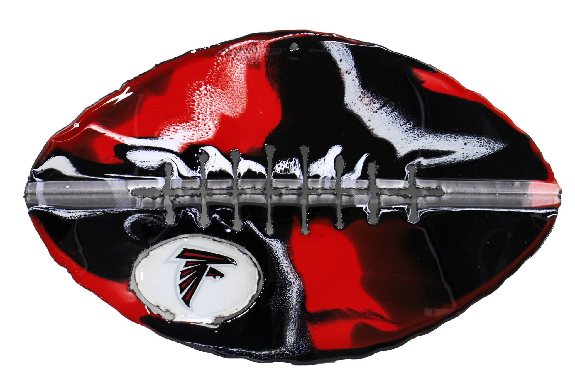 sporticulture NFL Metal Football Art | Wayfair