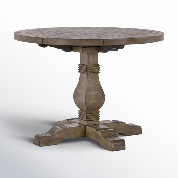 Farmhouse & Rustic Pedestal Dining Tables | Birch Lane