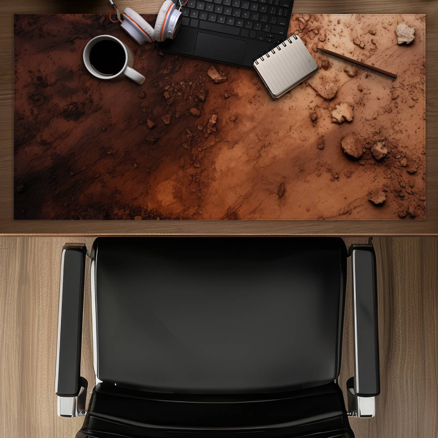 East Urban Home Digging - 15.75"x31.50" Desk mat | Wayfair