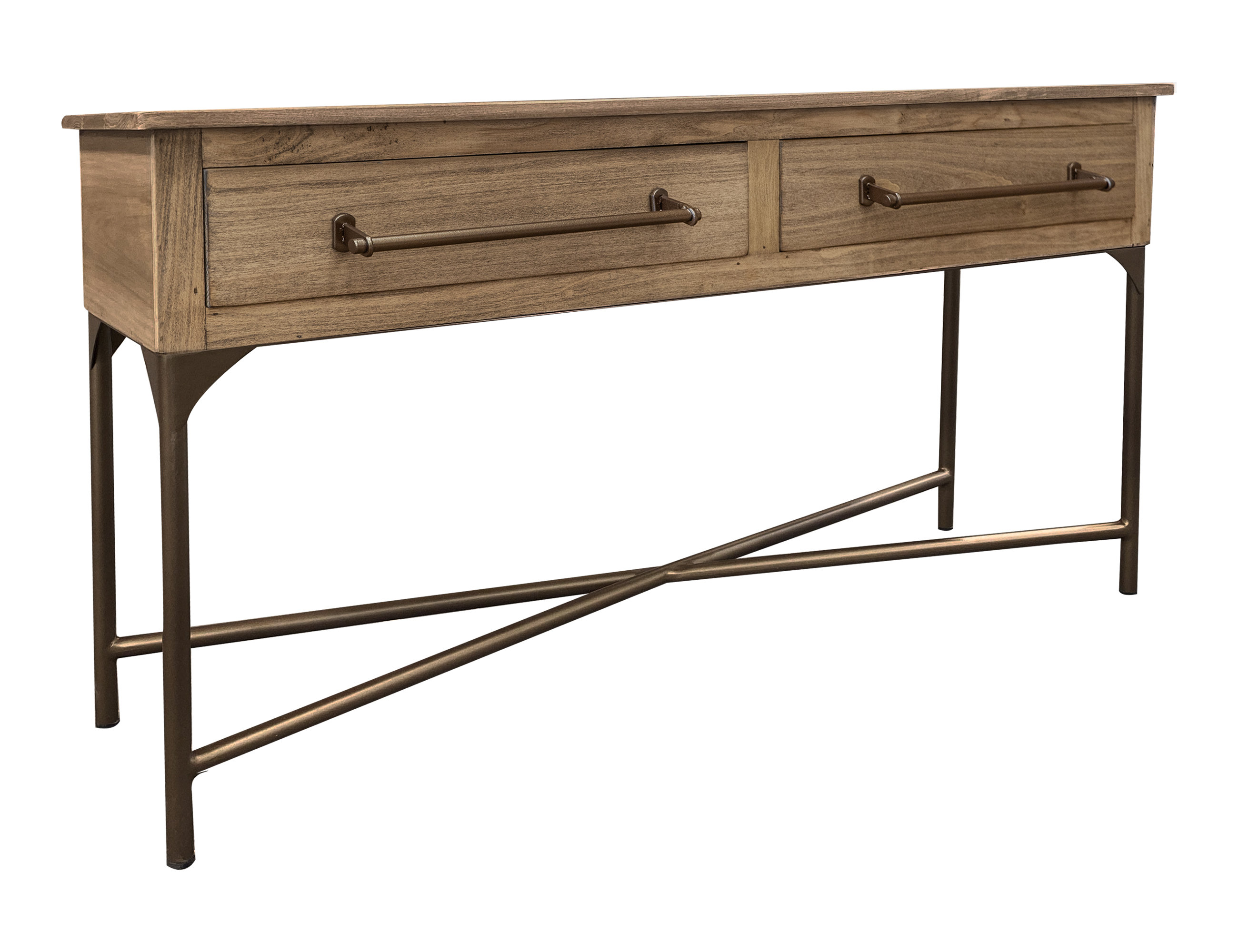 Union Rustic Lareb 55" Console Table - Wayfair Canada