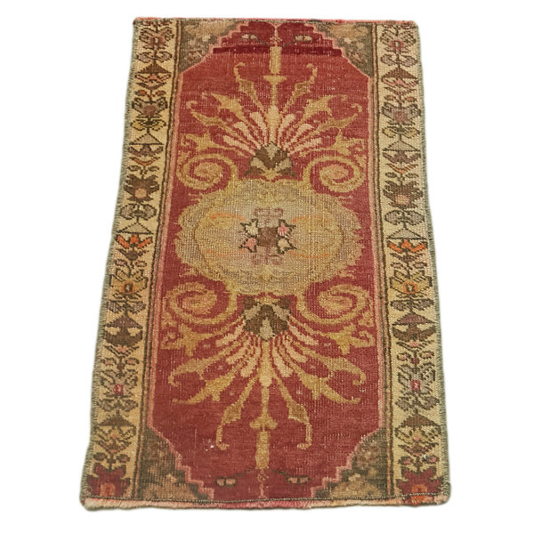 Latitude Vive Ananya Vintage Hand Woven Hand Knotted 40 X 75 Area Rug ...