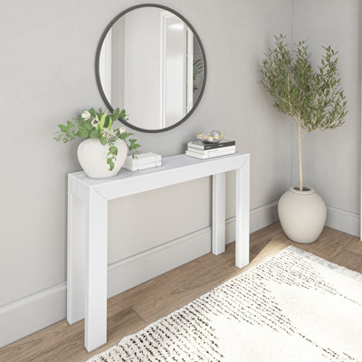 George Oliver Manrique 47.2" Solid Wood Console Table & Reviews ...