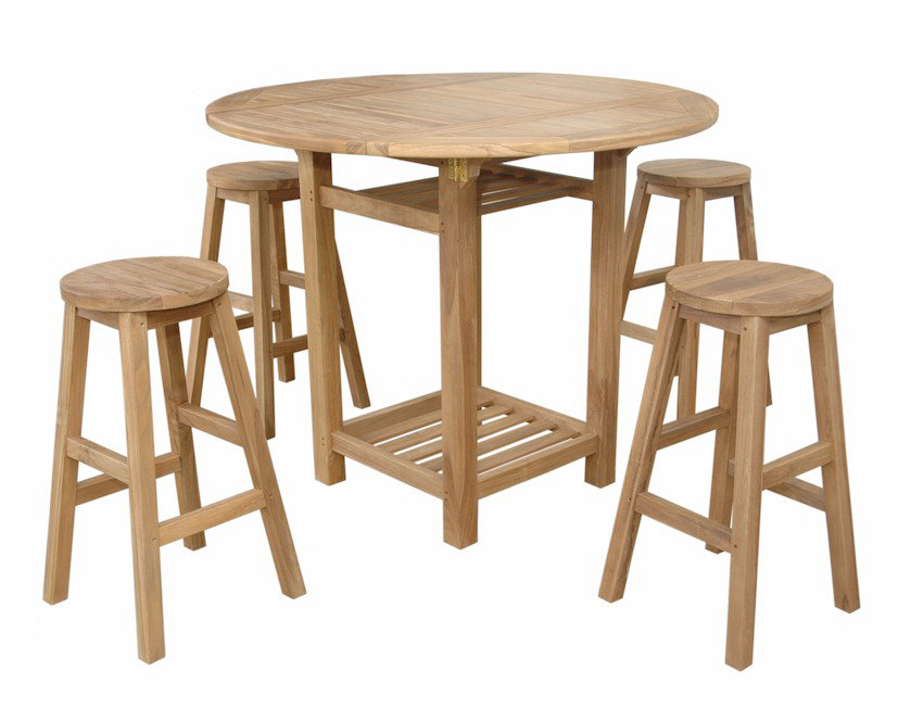 Anderson Teak Seacrest Alpine II 5 Piece Bar Set - Wayfair Canada