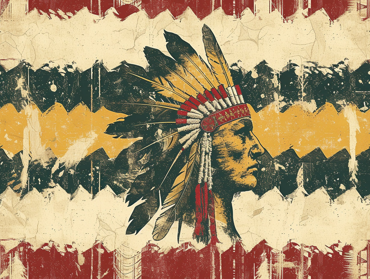 VisionDecor Native Window Curtains, Cultural Sheer Curtain - 2 Panels ...