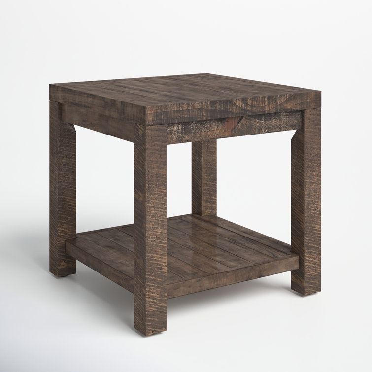 Birch Lane™ Alexandra Reclaimed Wood End Table & Reviews | Wayfair
