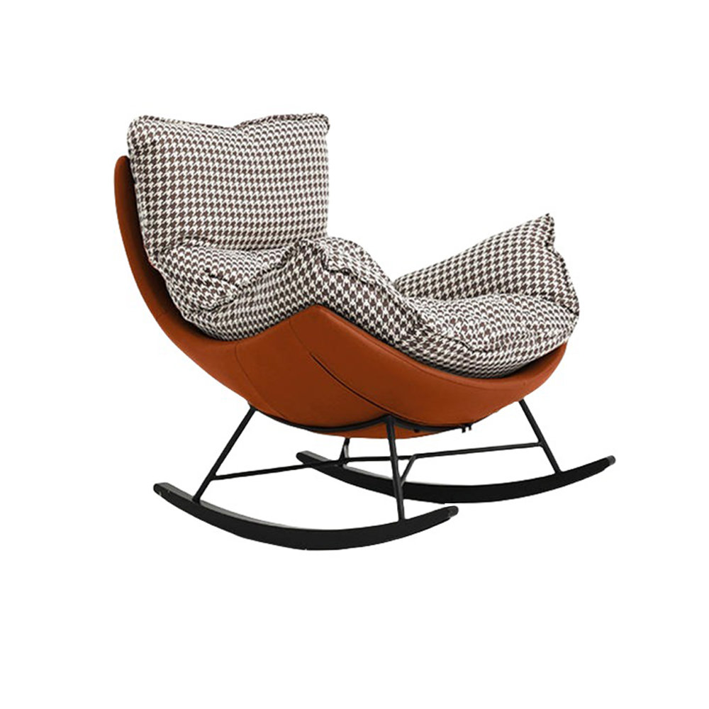 ChairVogue A Rocking Chair In Light Luxury And Simple Style Solid Wood ...