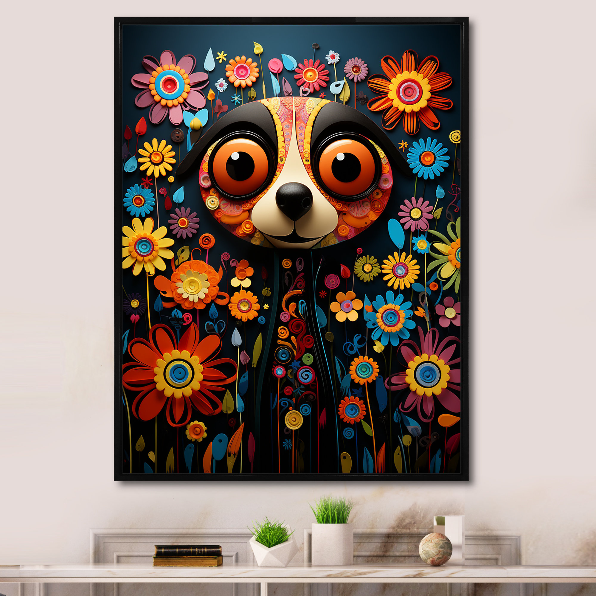 Trinx Curious Meerkat Funny Collage - Meercat Wall Art | Wayfair
