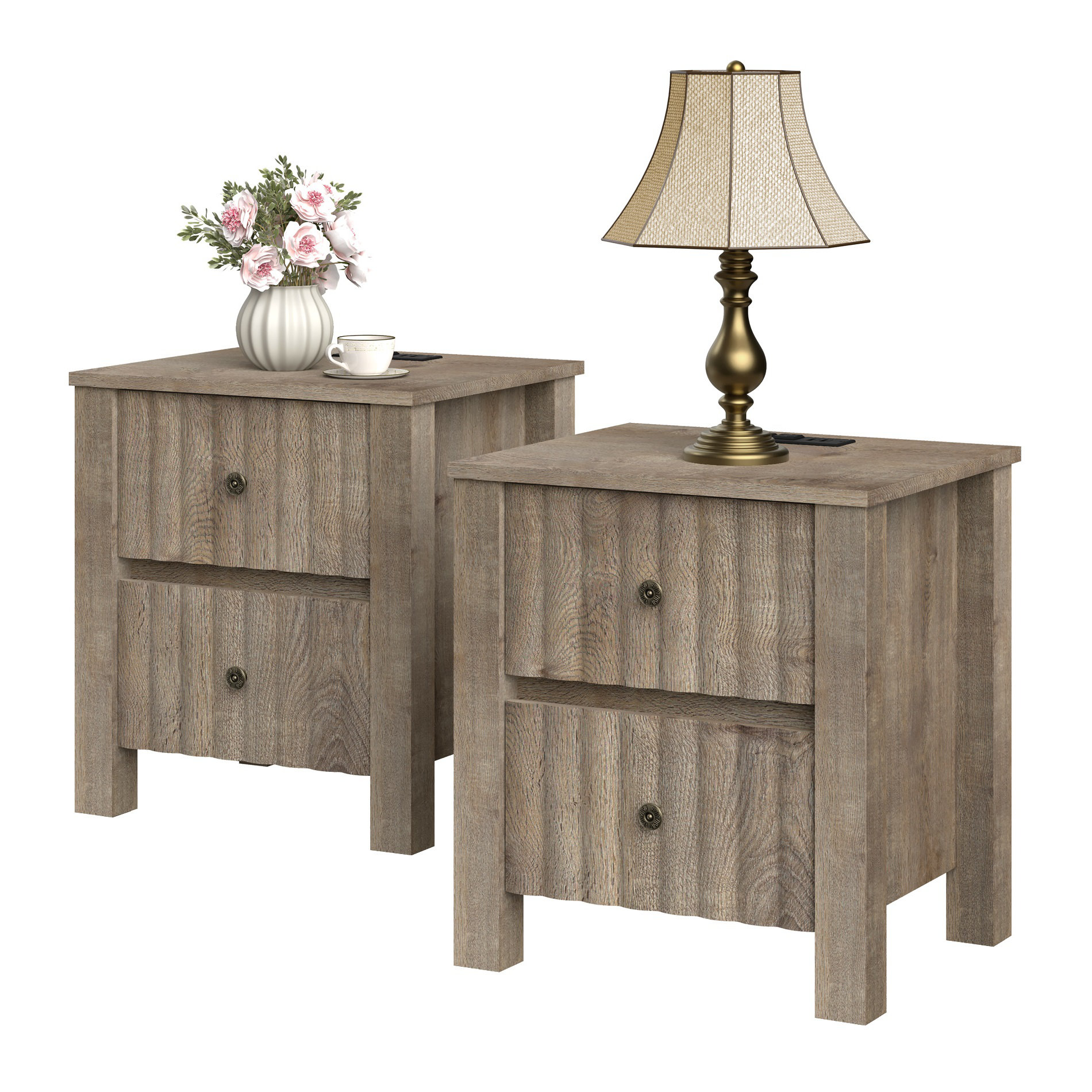 Millwood Pines Coto 2 - Drawer End Table with Storage | Wayfair
