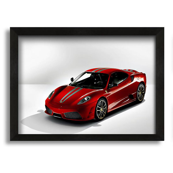 Borough Wharf Ferrari F430 Side Profile - Single Picture Frame Art ...