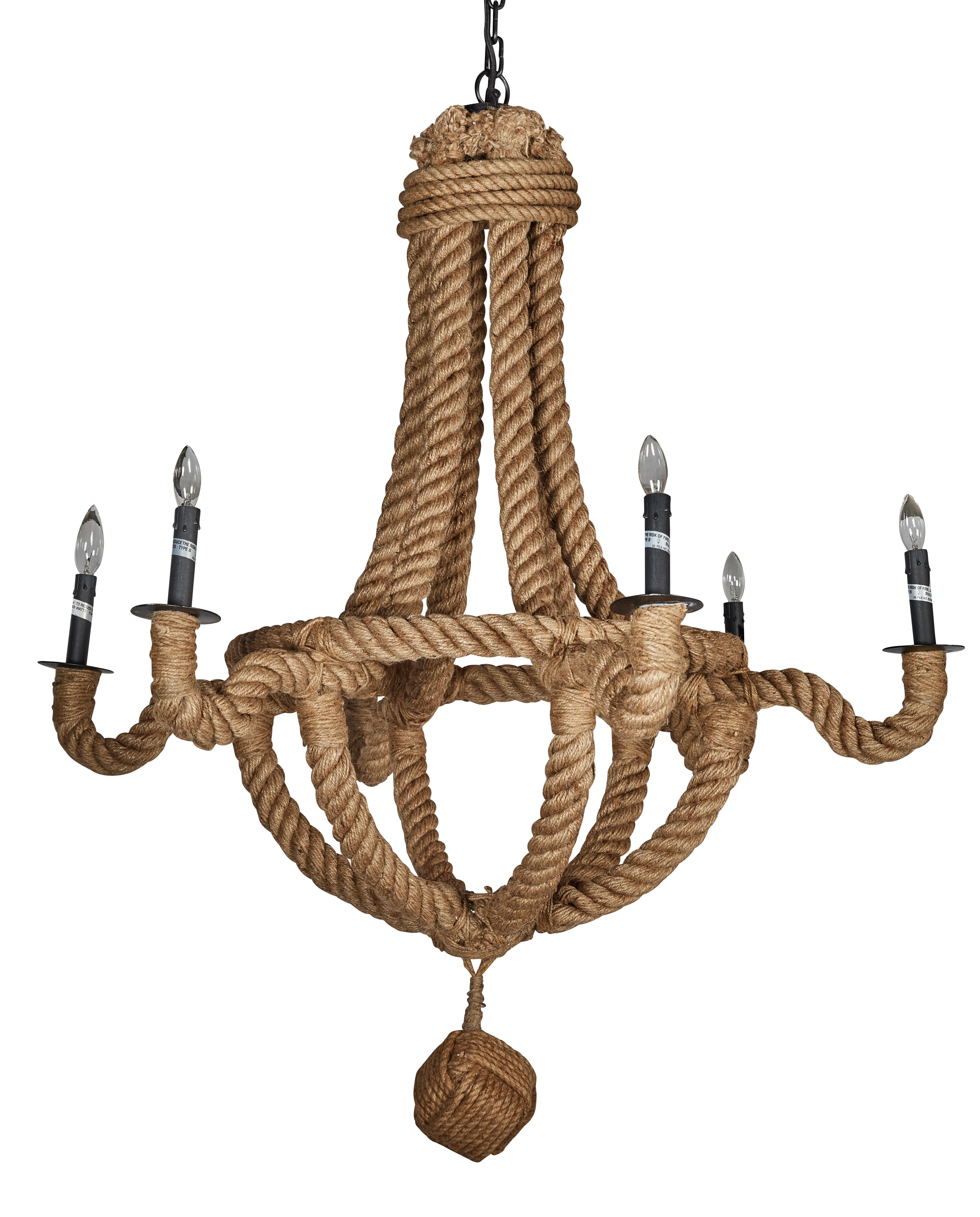 Bobo Intriguing Objects 6 - Light Candle Style Empire Chandelier | Wayfair