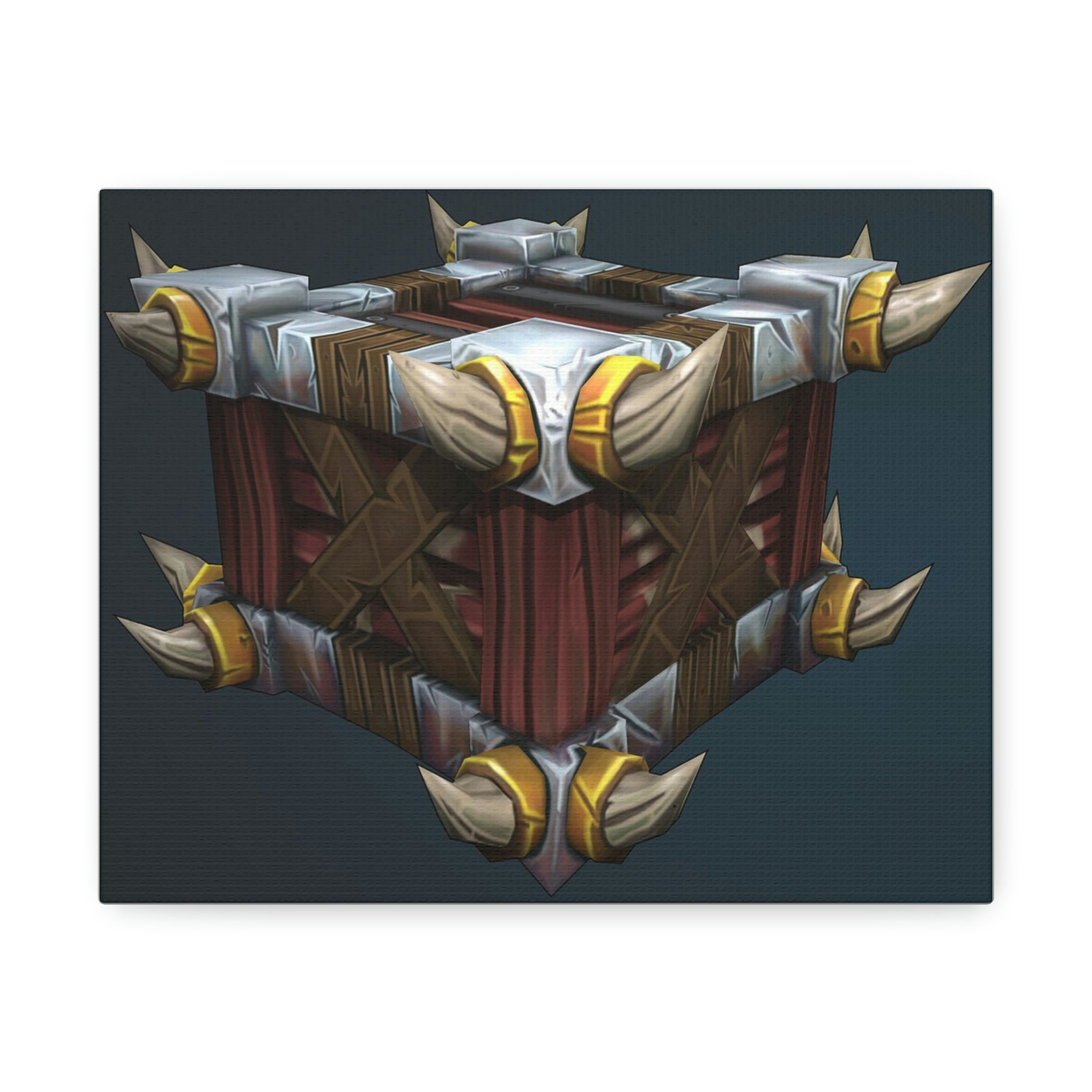 Trinx Crate - Unframed Illustration on Canvas | Wayfair