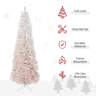 Ebern Designs 6' Tall Unlit Pencil Fir Artificial Christmas Tree With ...