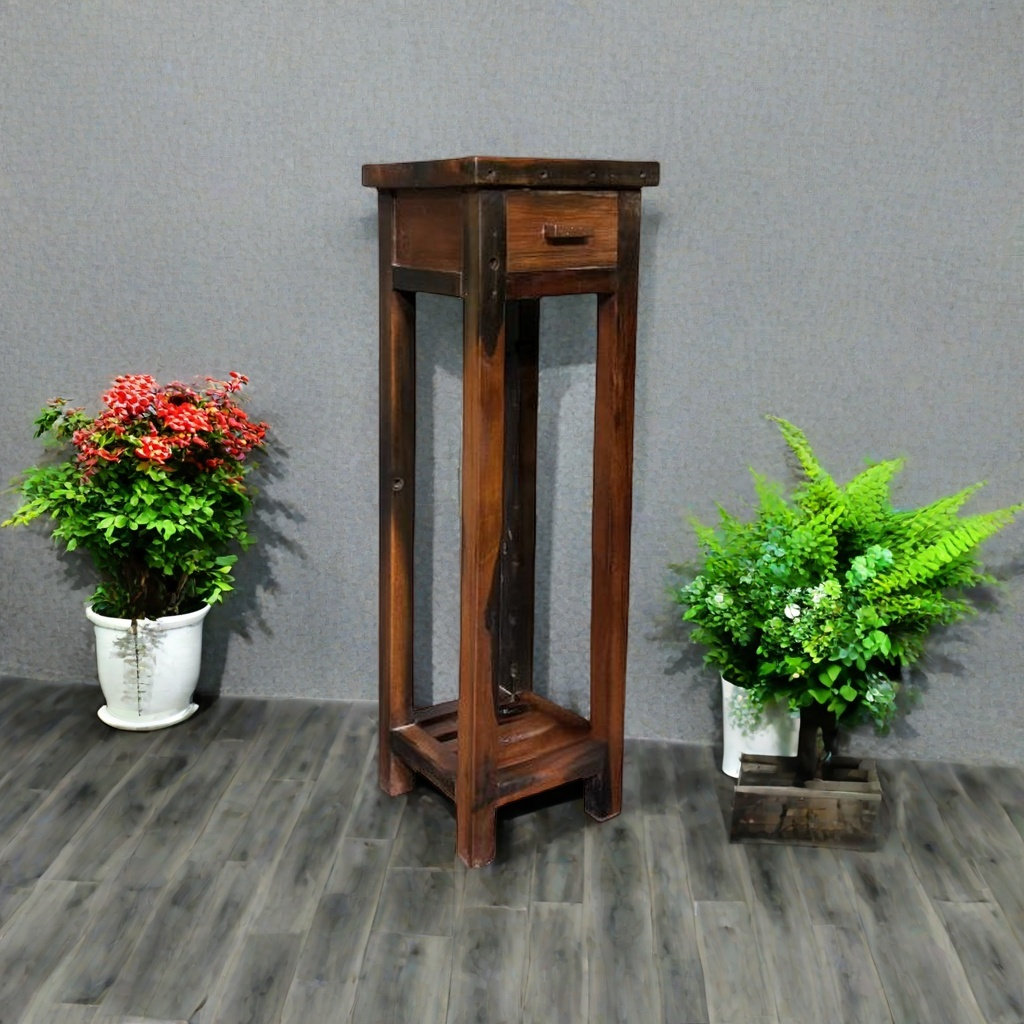Zhang's SereneLodge Solid Wood Plant Stand Made of Old Ship Wood | Wayfair