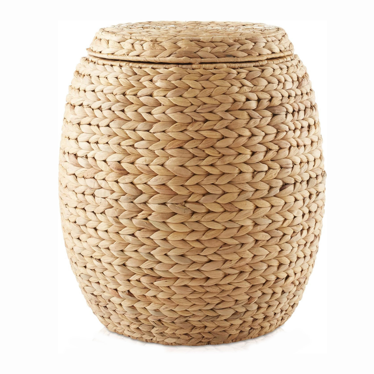 Ameriwood Round Storage Basket with Lid | Wayfair