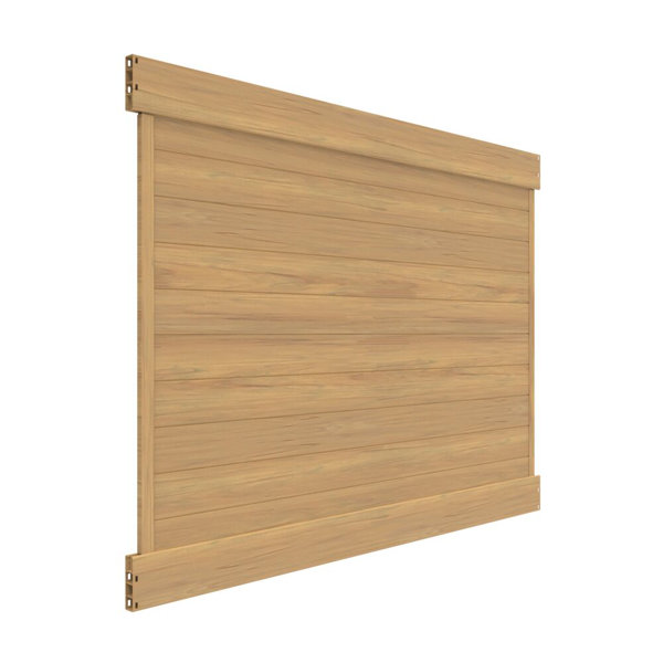 Barrette Outdoor Living Horizontal Fence Cypress Vinyl Privacy Panel ...