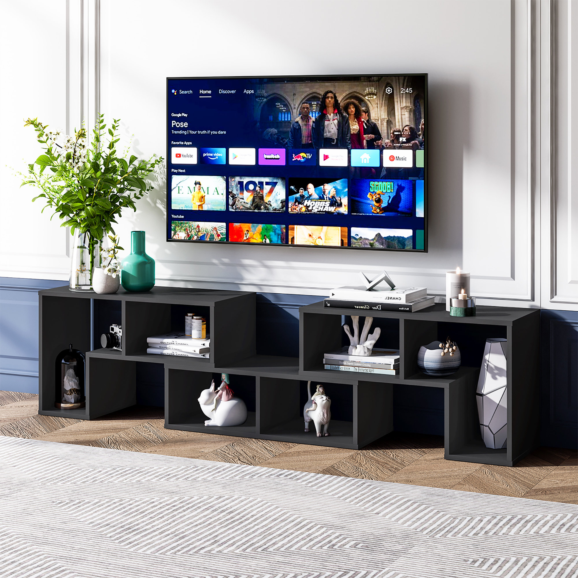 Wade Logan Billat TV Stand for TVs up to 65" & Reviews | Wayfair