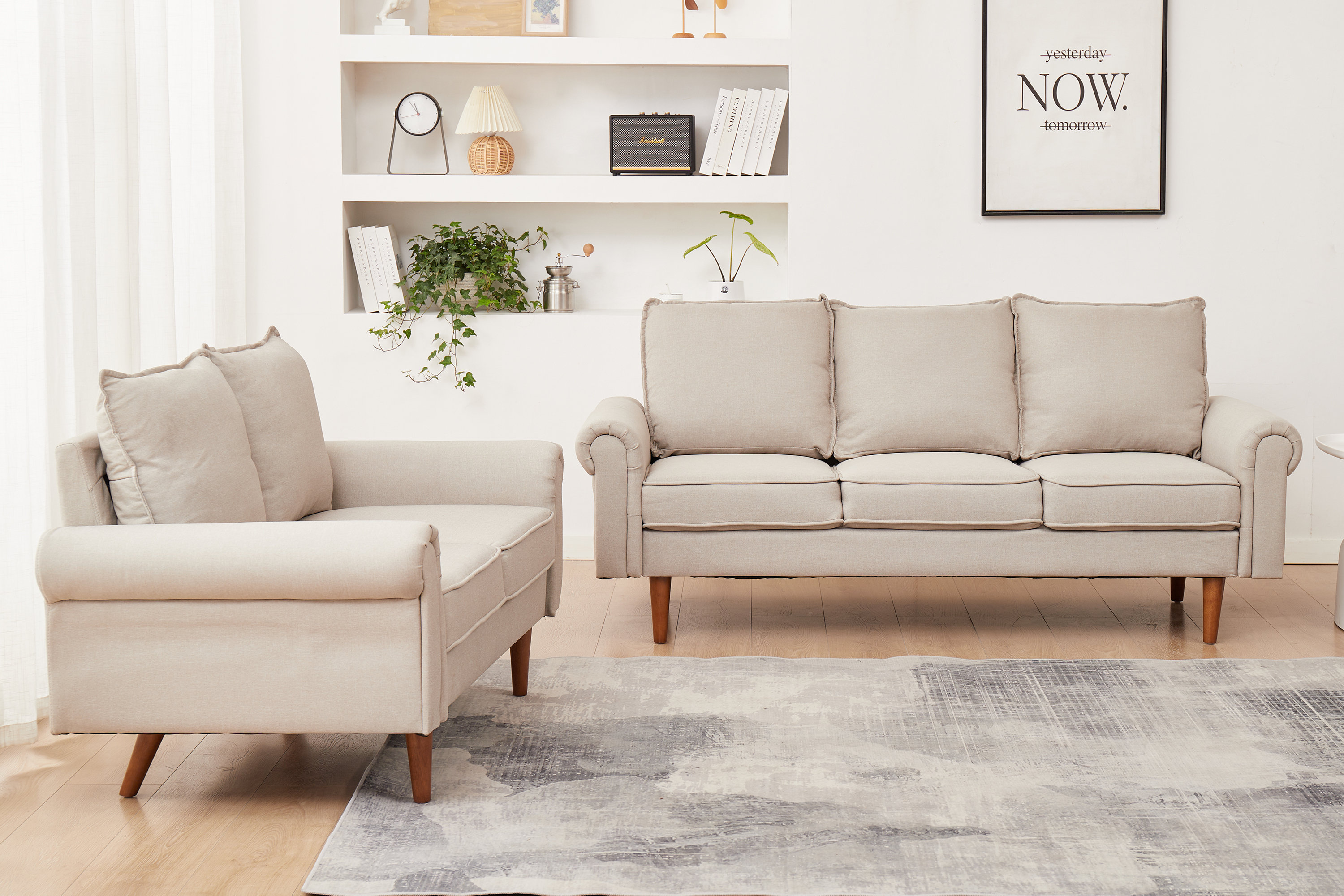 Winston Porter Genesse 2 - Piece Living Room Set & Reviews - Wayfair Canada