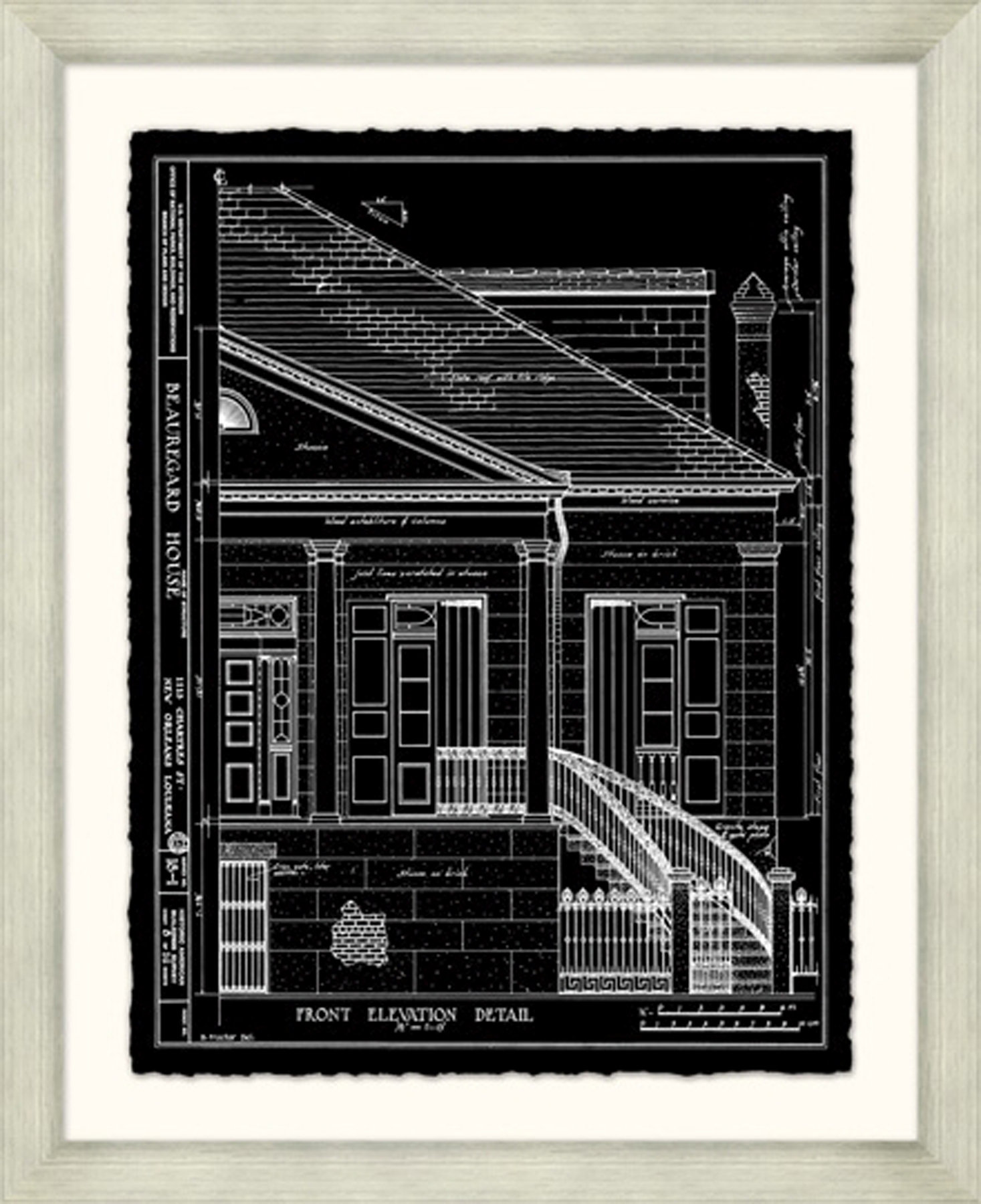 Wendover Art Group Beauregard House - Picture Frame Graphic Art on ...