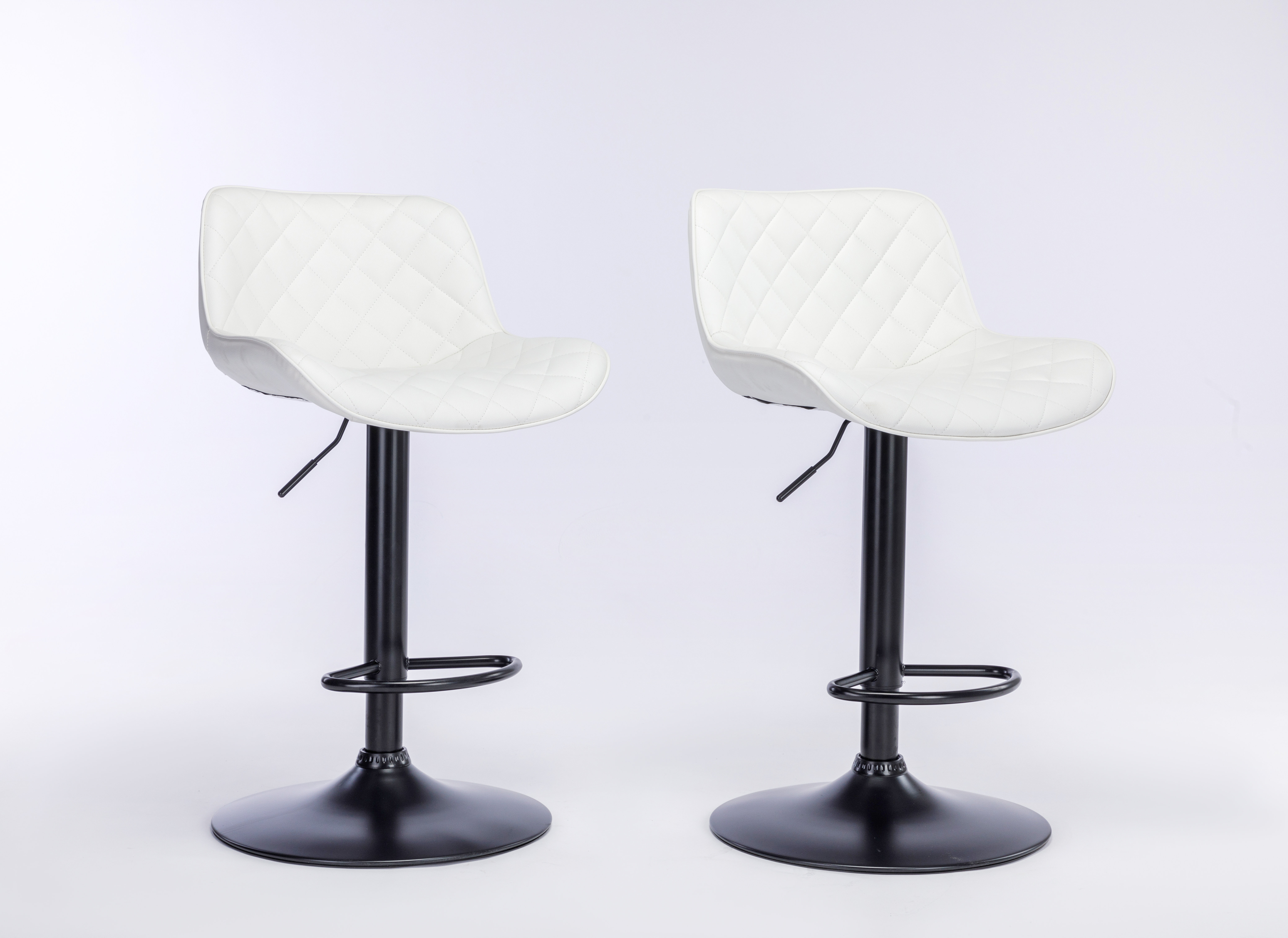 Latitude Run® Henry Swivel Adjustable Height Bar Stool | Wayfair