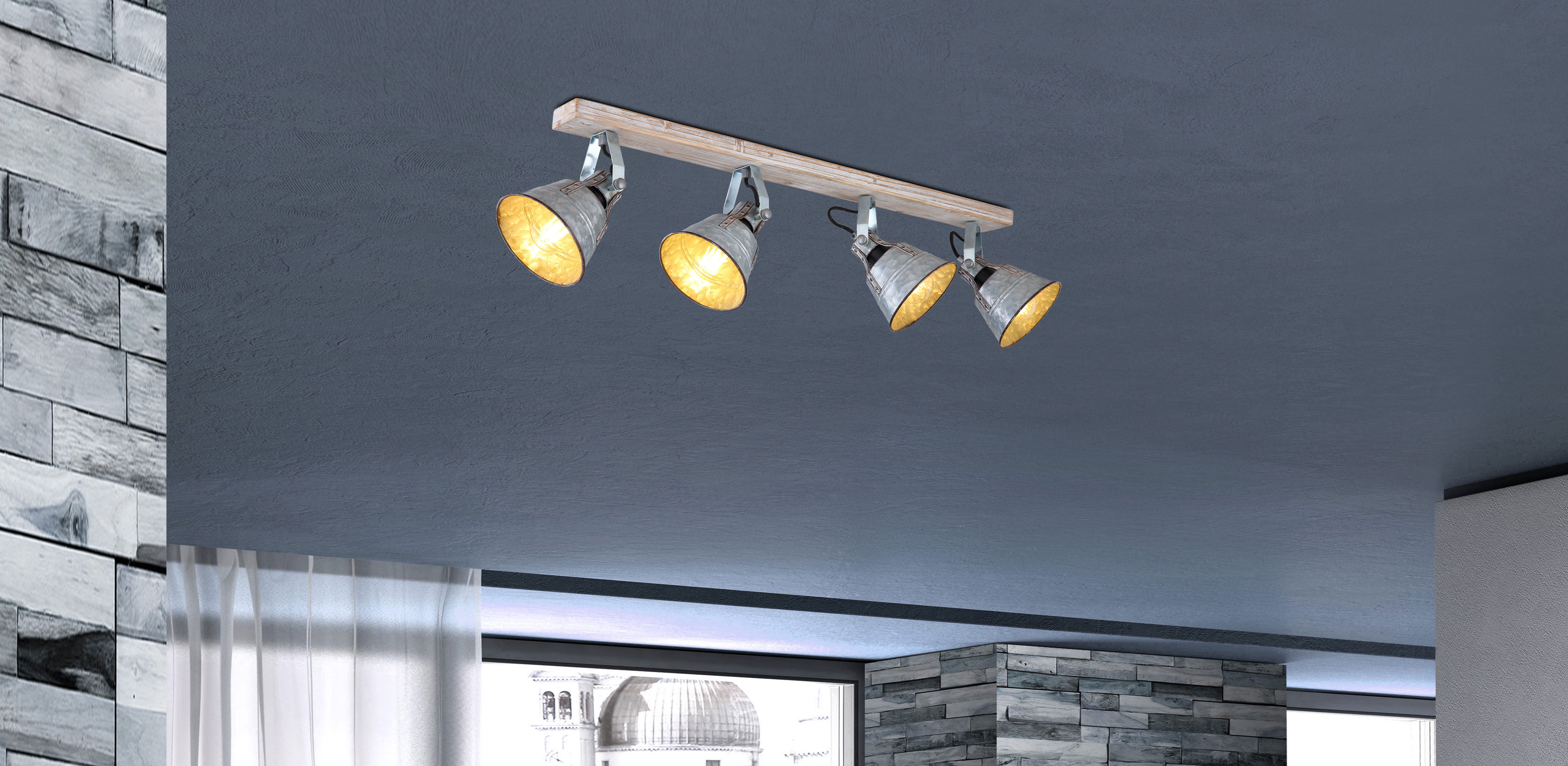 Williston Forge Curtin 4-Light 17.5cm Ceiling Spotlight | Wayfair.co.uk