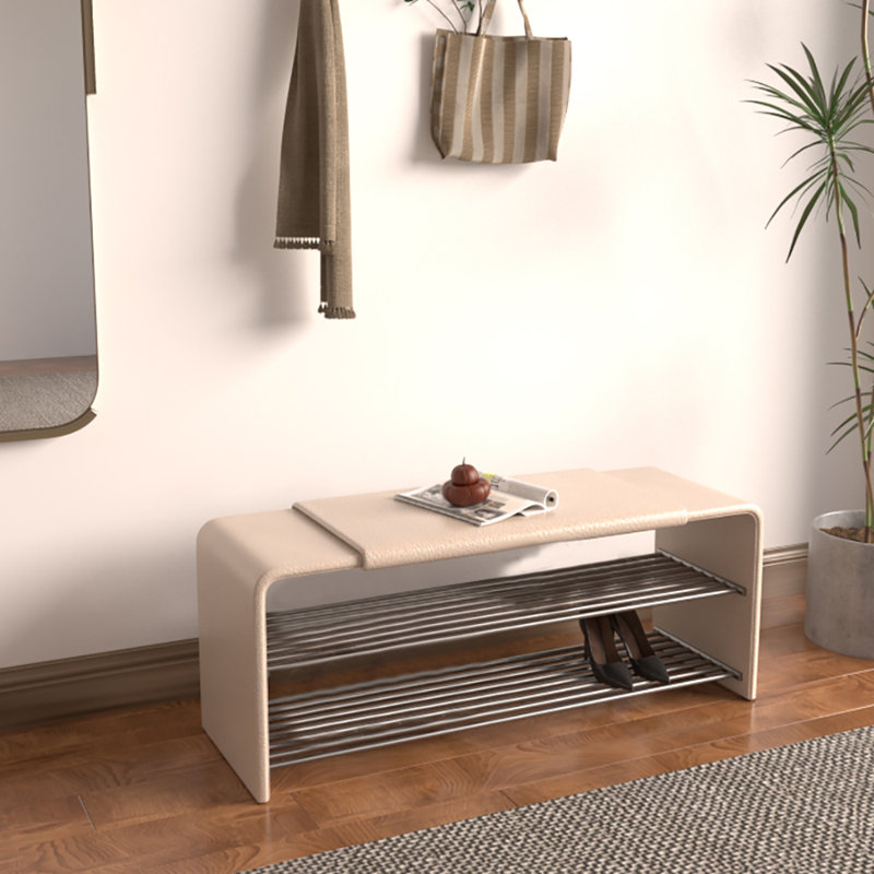 interanest 39.4 Shoe Changing Stool Shoe Storage Stool | Wayfair