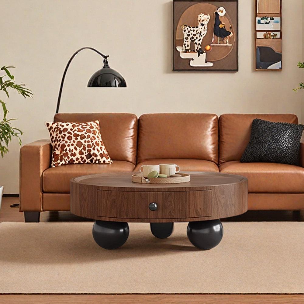 A Bestiary Living Retro Contrasting Color Design Coffee Table | Wayfair
