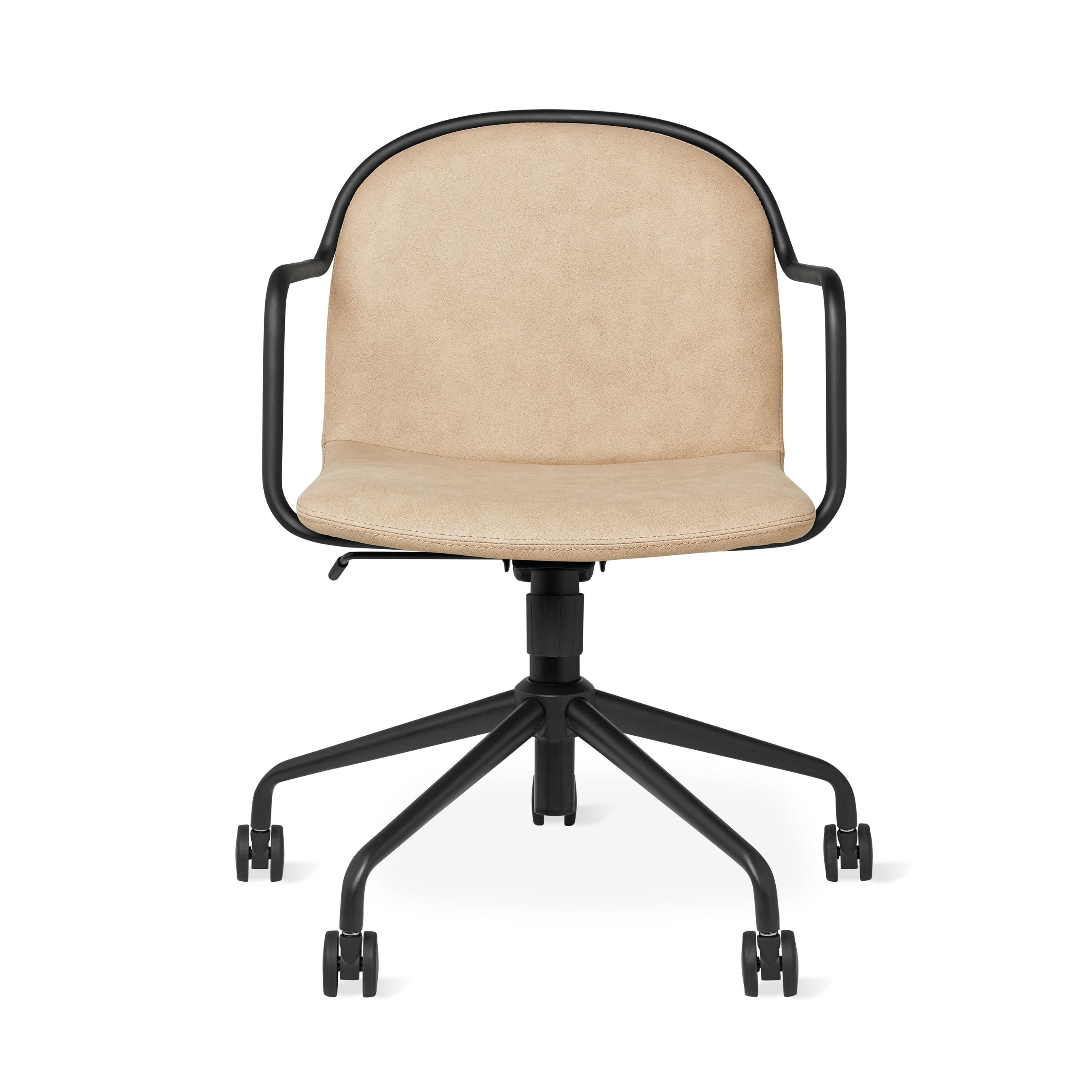 Gus* Modern Draft Task Chair Black Powder Coat | Wayfair