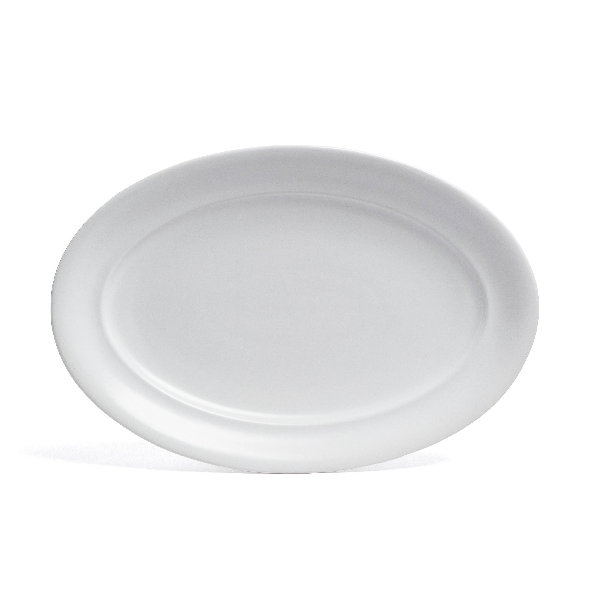 over&back Rimmed Oval Serving Platter - Semi - Perfect for Tabletop ...