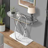 Chrome Console Tables You'll Love | Wayfair