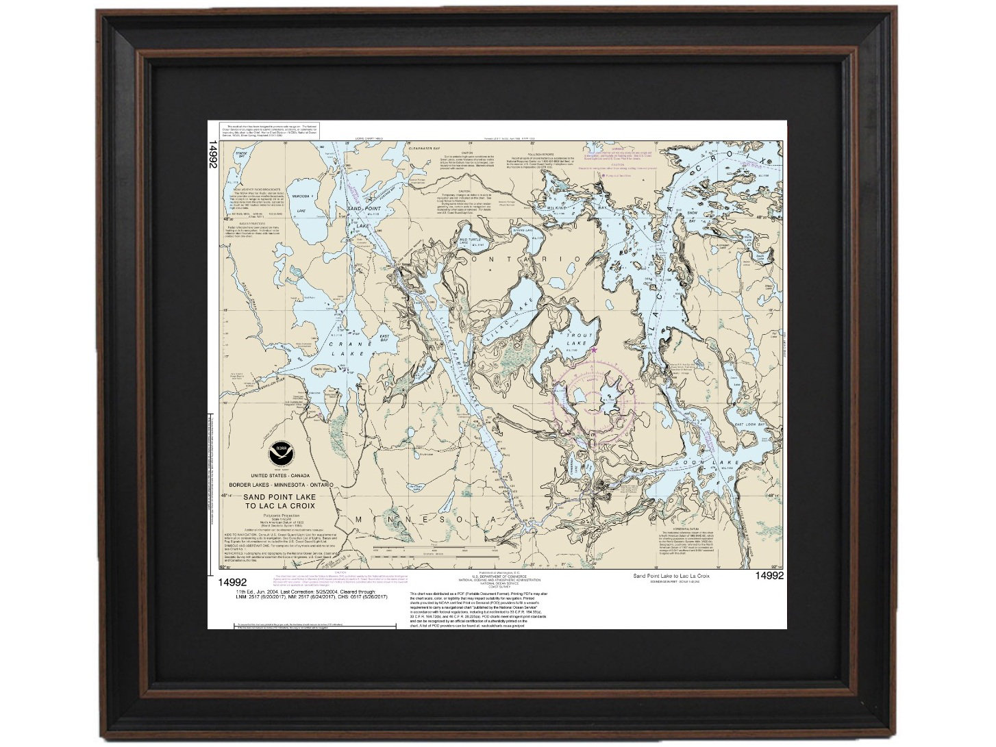 Longshore Tides Sand Point Lake To Lac La Croix, Including Crane Lake ...