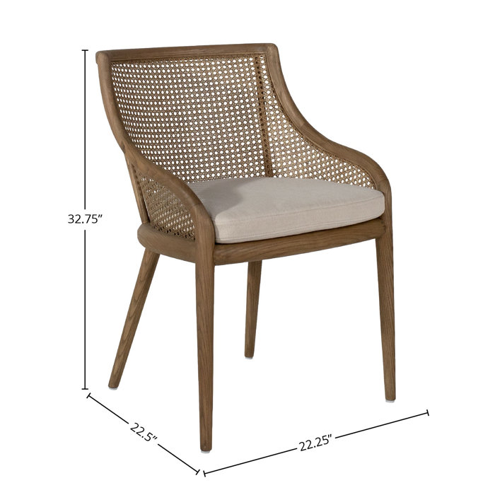 Bayou Breeze Cosey Linen Fabric Low Back Armchair | Wayfair