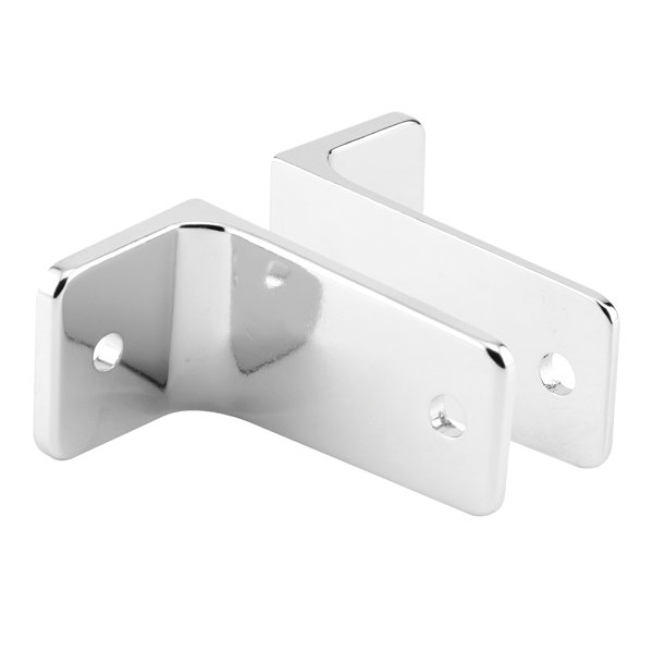 Prime-Line Two Piece Wall Bracket, One Hole, 2-1/2 in. Long (Single ...