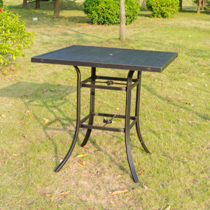 Red Barrel Studio® Kain Metal Bar Table & Reviews | Wayfair