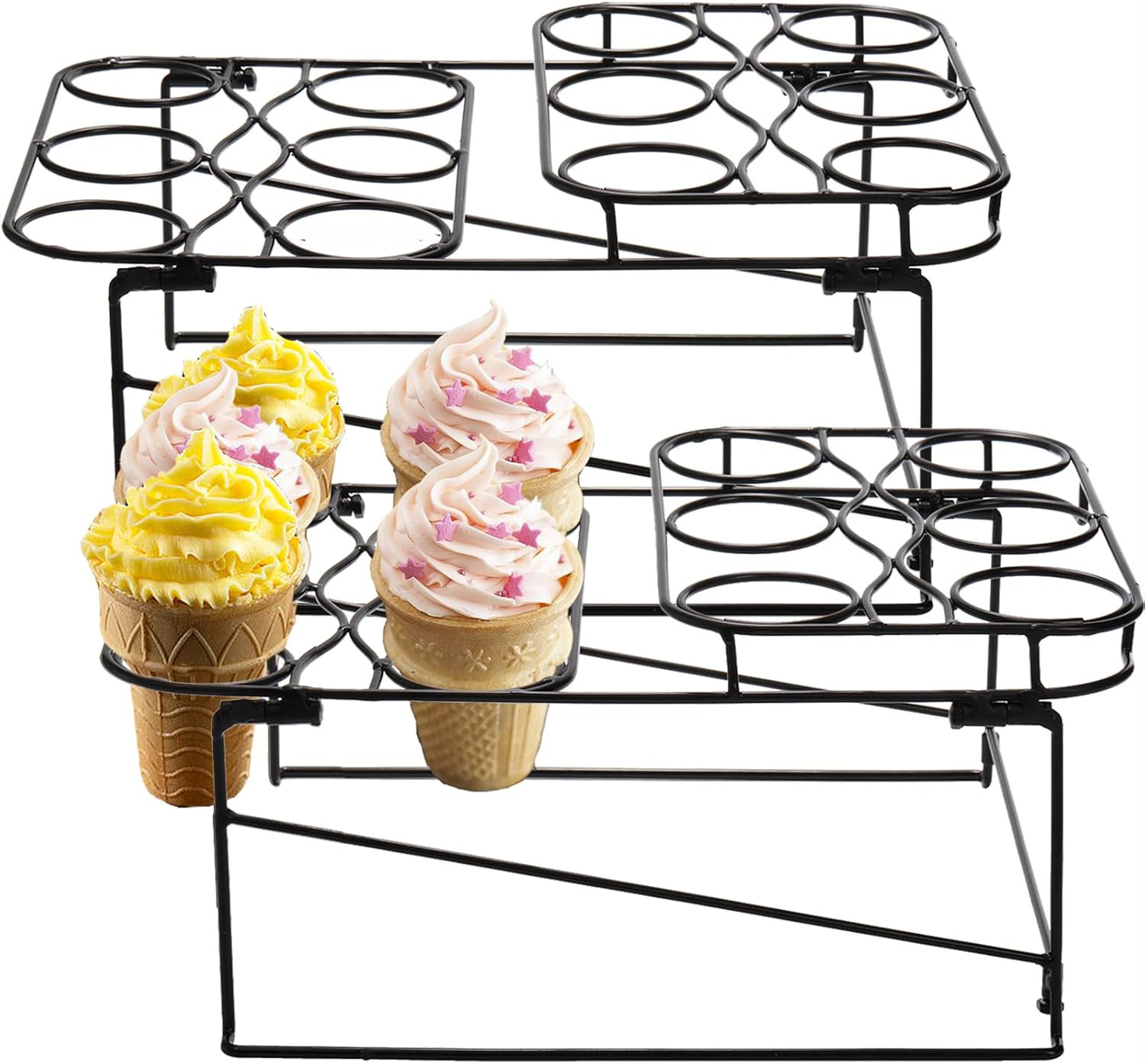 The Party Aisle™ Metal Cupcake Waffle Cone Holder | Wayfair