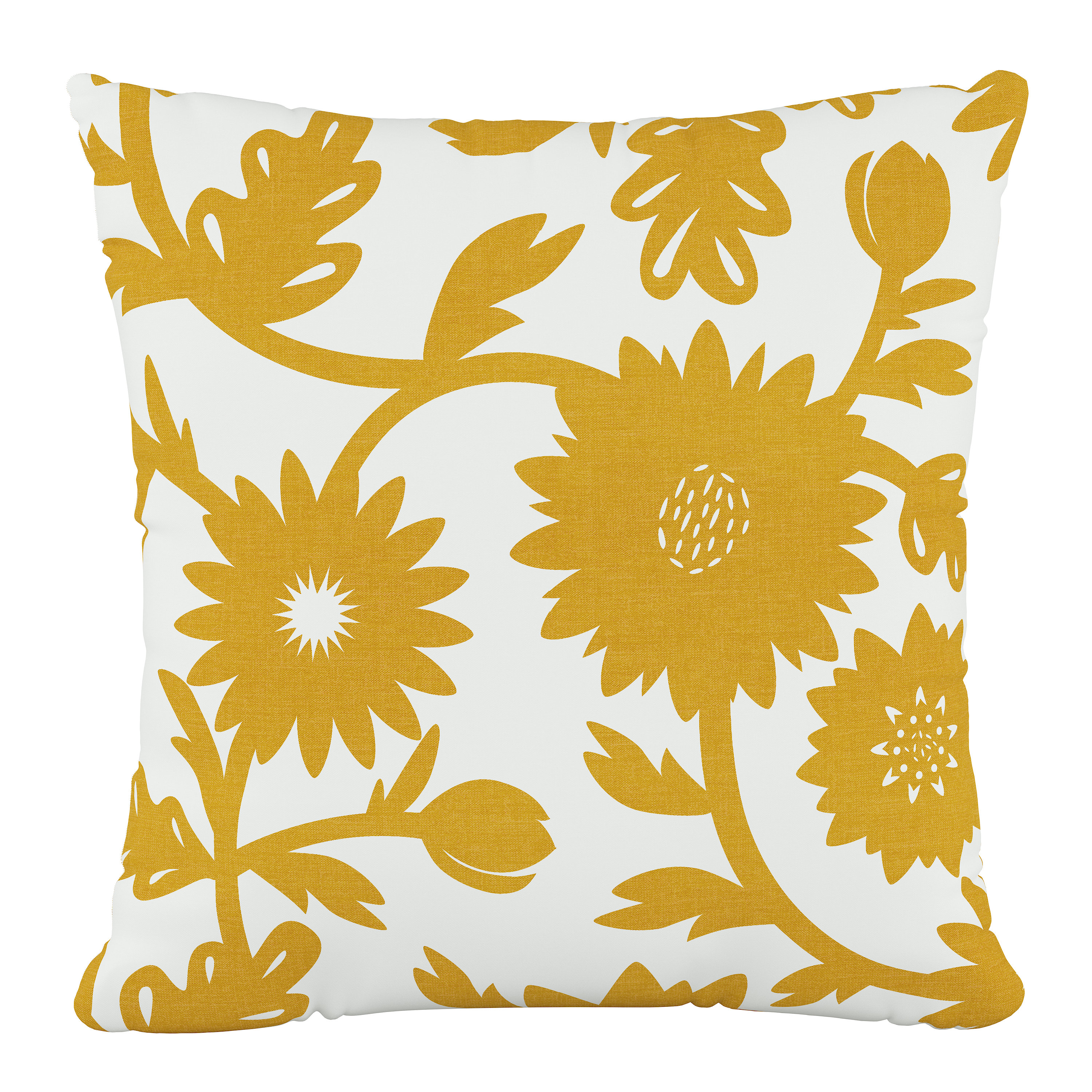 Skyline Furniture Square Cotton Pillow Cover & Insert | Wayfair