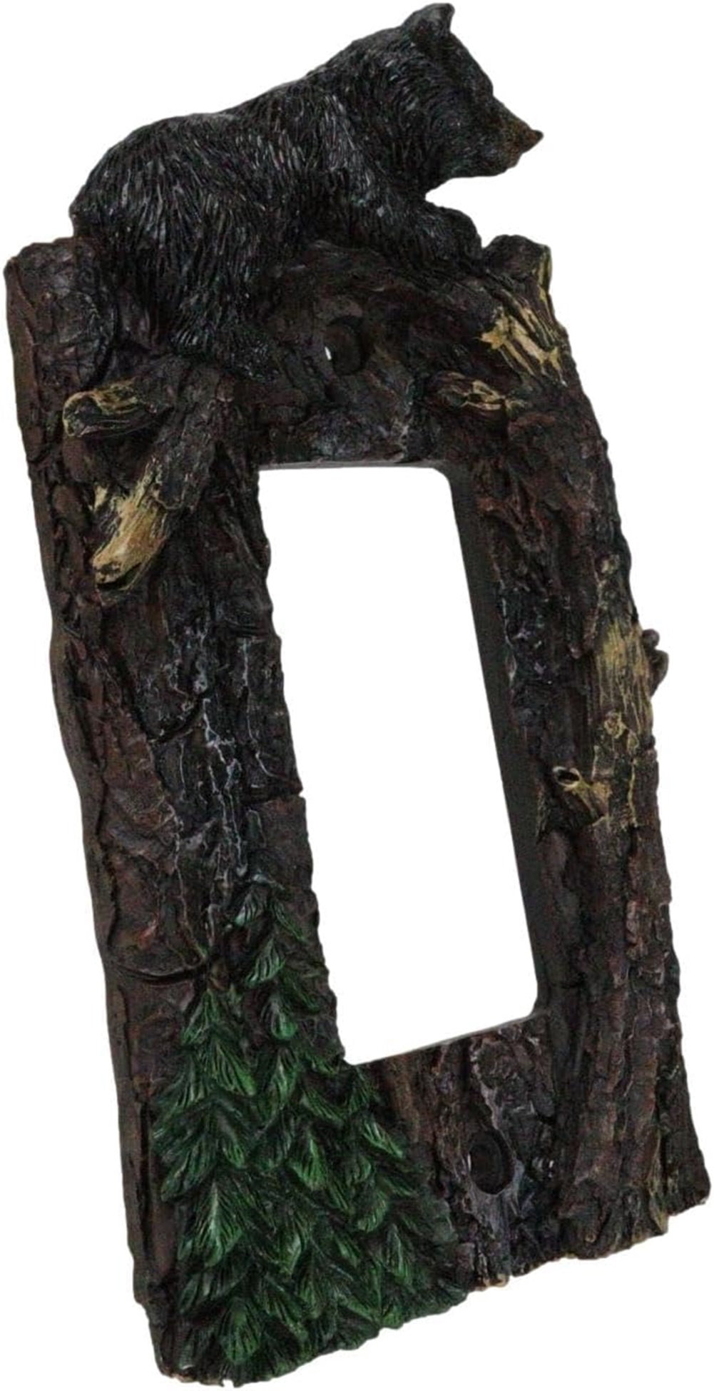 Millwood Pines Set Of 2 Rustic Forest Black Bears Climbing Tree Wall ...